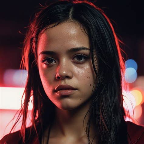 Jenna Ortega As Elektra Natchios In Hyper Realisti Ai Art