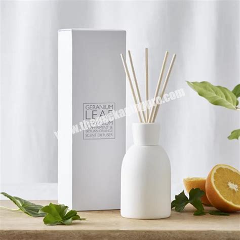 Custom Printed Branded Tall Diffuser Boxes Luxury Candle And Reed Diffuser T Box