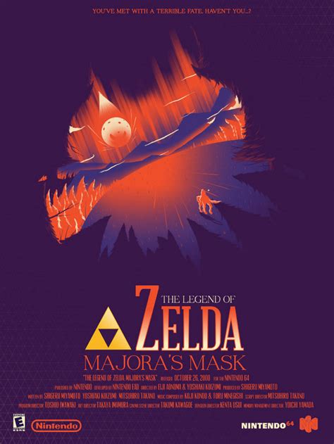 Fantastically Designed Video Game Poster Art Zelda Metal Gear And