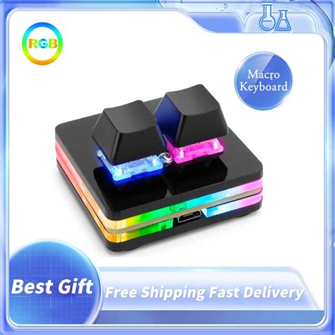 Osu Gaming Keyboard Macro Keyboards Rgb Led 2 Key Copy Paste Mini Keypad For Photoshop Cad