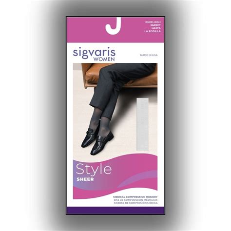 Womens Style Sheer Calf 30 40mmhg Atlantic Healthcare Products