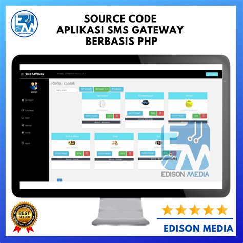 jual source code aplikasi sms gateway berbasis php shopee indonesia