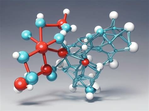 Premium Ai Image Ethereal Chemistry 3d Flat Model Of Ethyl Formate