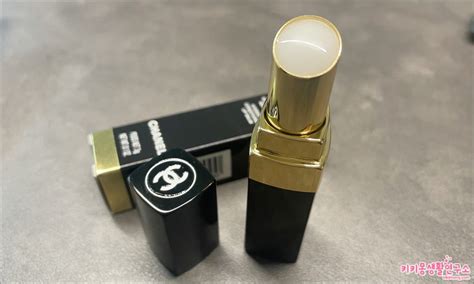 샤넬 루쥬 코코밤 912 드리미 화이트 투명 립스틱 추천 키키몽 생활연구소