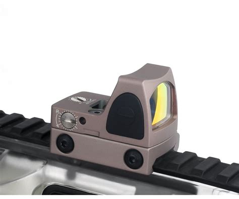 Aex Rmr Sight With Weaver Mount Red Dot Dark Earth Airsoft Extreme