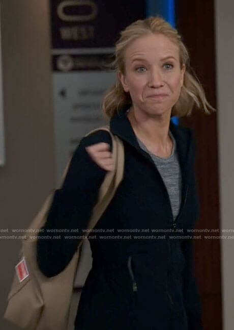 Hannah Asher Outfits And Fashion On Chicago Med Jessy Schram