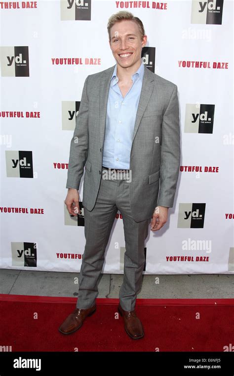 Los Angeles California Usa 27th Aug 2014 Ethan Daniel Corbett Attends Youthful Daze Season