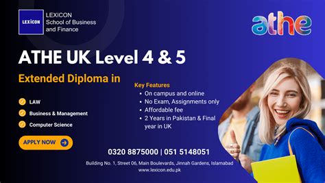 Athe Uk Level 4 And 5 Extended Diplomas Lexicon