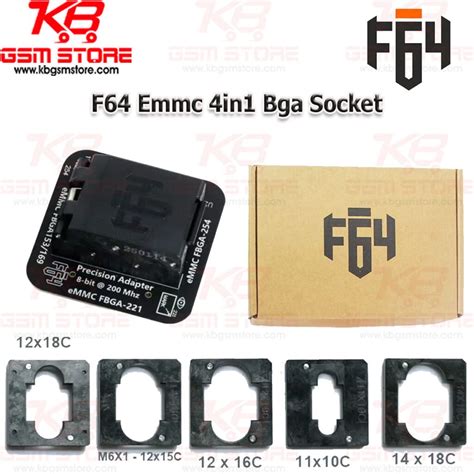 Kb Gsm Store F64 Emmc 4in1 Bga Socket F64 Emmc 4in1 Bga