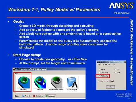 Chapter 7 Parametric Modeling Parametric Modeling Contents Dimension
