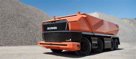 Scania Rolls Out Driverless Cabless Mining Truck Inside Autonomous Vehicles
