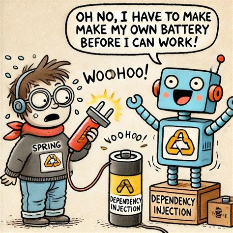 Dependency Injection Di Without Dependency Injection Tightly Nisandu Gimhan