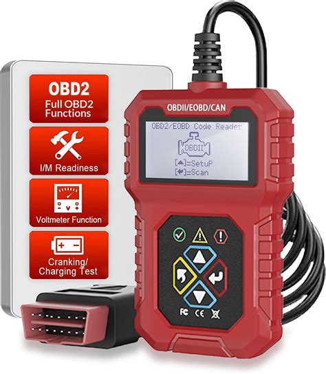 T35 Car Code Reader, OBD2 Car Code Scanner Check Engine Light Fault Code Reader Scanner CAN ...
