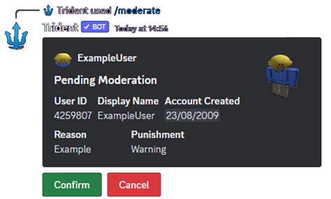 Moderation Logging Trident