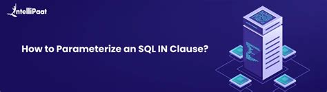 How To Parameterize An Sql Server In Clause