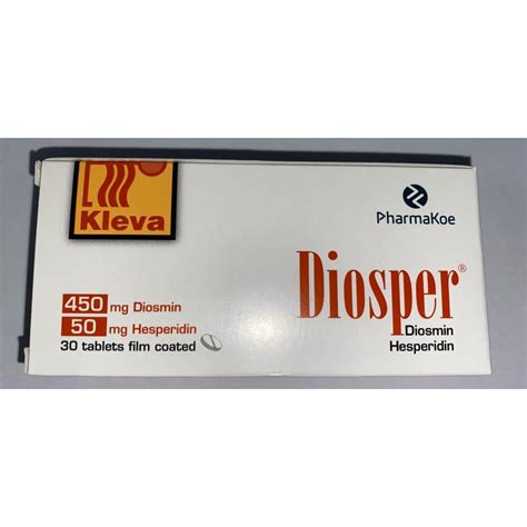 Diosper Tablets Disomin 450mg Hesperidin 50mg For Hemorrhoids And