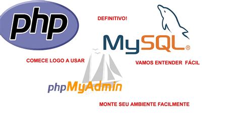 como usar php mysql e o phpmyadmin youtube