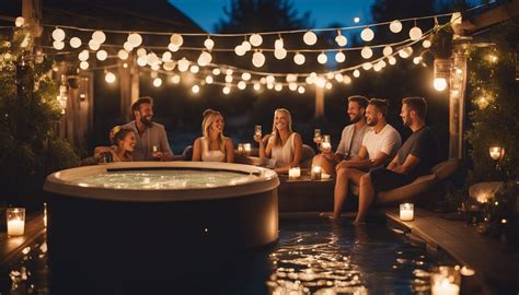 Outdoor Hot Tub Party Unique And Fun Decoration Ideas
