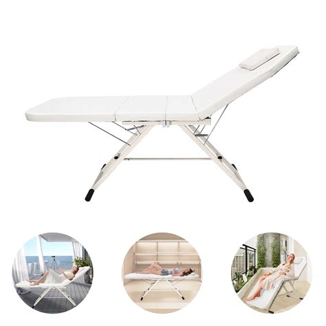 Portable Lightweight Massage Table Salon Spa Bed Tattoo Therapy Couch