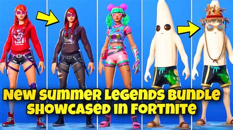 New Fortnite Summer Legends Bundle Showcased In Game Unpeely