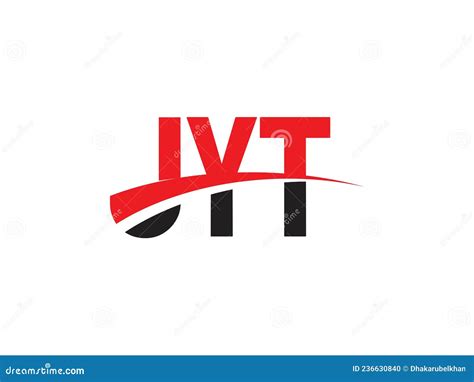 Jyt Letter Initial Logo Design Vector Illustration Stock Vector