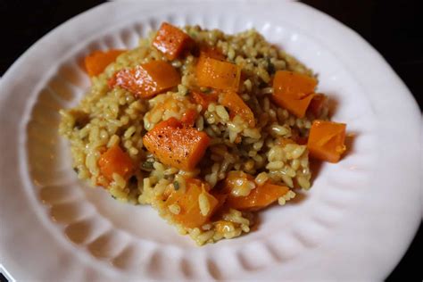 Butternut Squash Risotto With Brown Butter And Sage Recipe Fork Loves