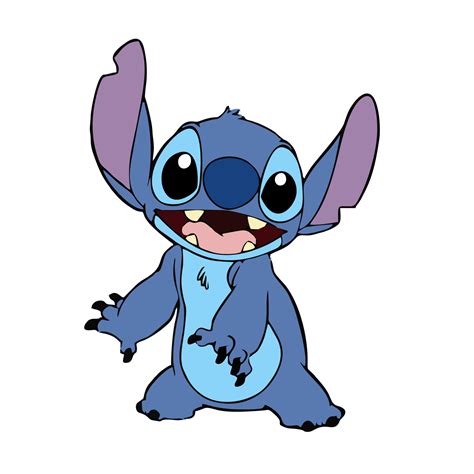 Lilo And Stitch Cartoon Poses Vector Editorial 23450406 Vector Art At