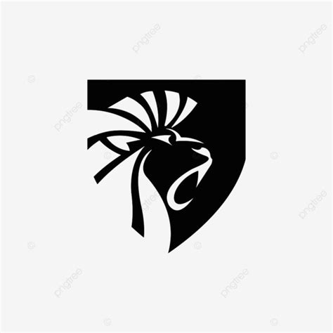 Lion And Sheild Logo Template Sheild Predator King Png And Vector