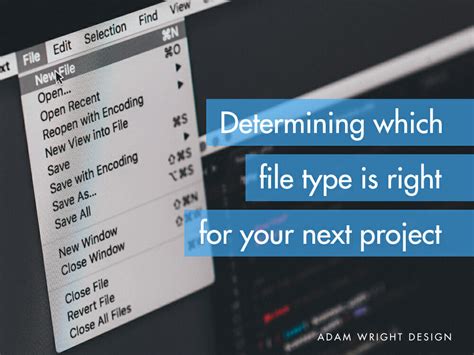 Adam Wright Design Determining Which File Type Is Right For Your Project
