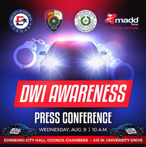 Reinforcing Dwi Awareness August 9th Texas Border Business
