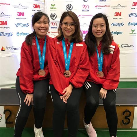 Teamsg Shooter Adele Tan Be Happy In Your Sports Journey And Dont