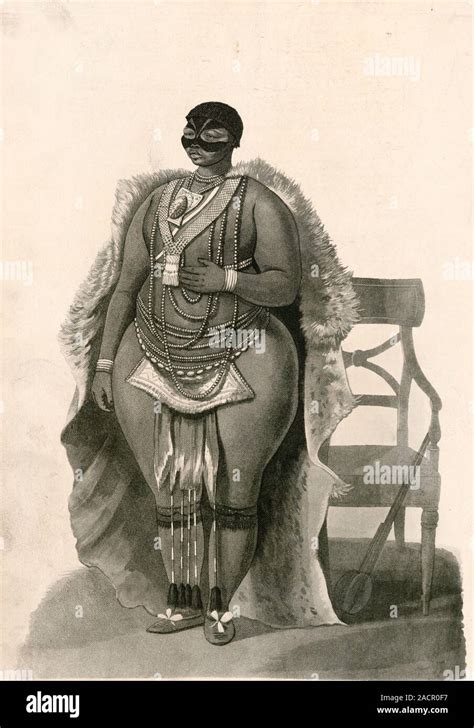 Sartjee The Hottentot Venus 19th Century Artwork Of The Khoikhoi