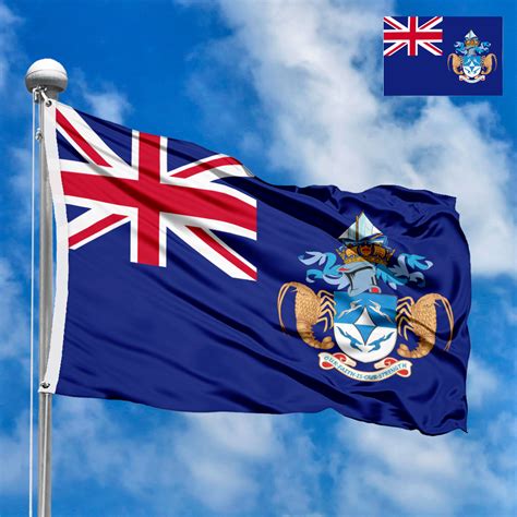 Flag Of Tristan Da Cunha • Photo • Description 🏁