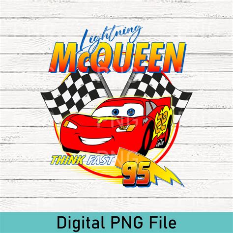 Vintage Lightning Mcqueen Png Retro Disney Cars Png Disney Inspire