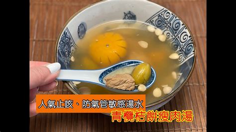 青欖桔餅瘦肉湯 Youtube