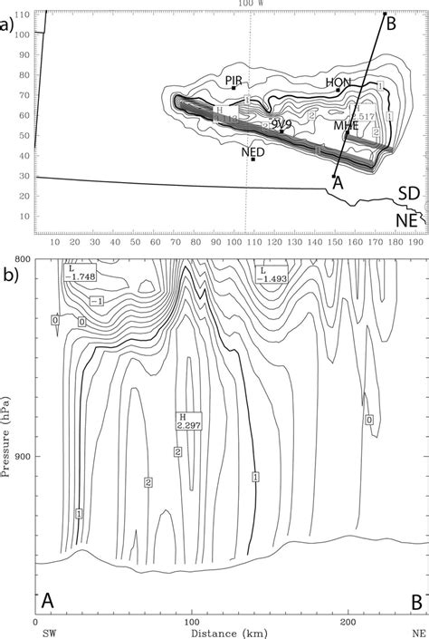 Plot Of A 900 Hpa Perturbation Temperature °c At The 10 H Download Scientific Diagram
