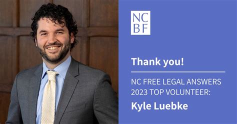 Kyle Luebke On Linkedin The Nc Free Legal Answers Program Is One Of