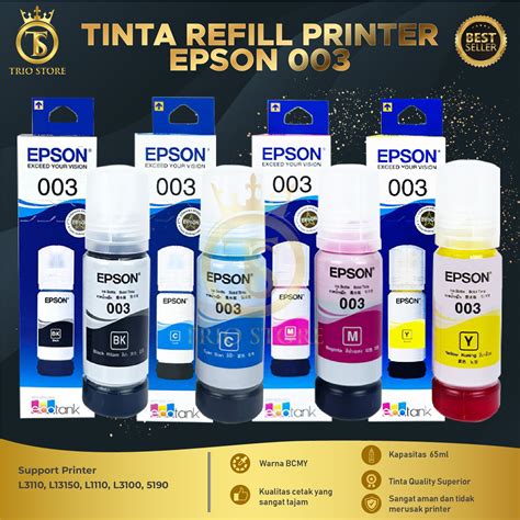 Jual Tinta Printer Epson L3110 Original 1 Liter Terbaru Jan 2025