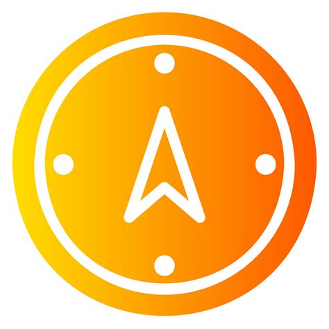 Compass Gradient Icon 34564328 Vector Art At Vecteezy