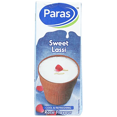 Buy Paras Lassi Rose Flavour Sweet Cool And Refreshing Online At Best