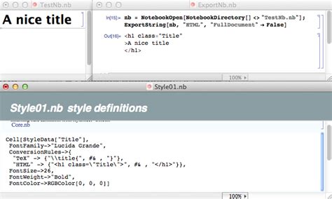 Front End Creating And Editing New Stylesheets Mathematica Stack