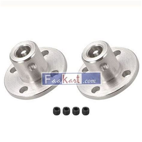 5mm Inner Dia H12xd10 Flange Coupling Connector Rigid Guide Shaft Support Coupler Shaft Coupling