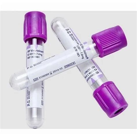 367873 6ml K2 Edta Bd Vacutainer Tube At ₹ 1piece Edta Tube In