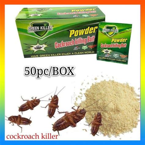 Effective Powder Cockroach Killing Bait Roach Killer Pesticidecockroach Trap Lazada Ph