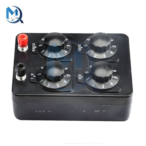 Simple Resistance Box Analog And Digital 0 9999 Ohm 1 Ohm Progress