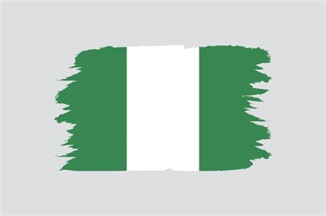 Premium Vector Nigeria Flag In Vector Design