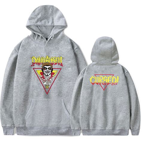 Danhausen Cursed Merch Hoodies Casual Hooded Sweatshirt Unisex