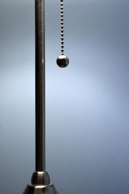 Premium Photo Silver Chrome Light Switch Chain