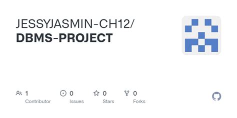 github jessyjasmin ch12 dbms project