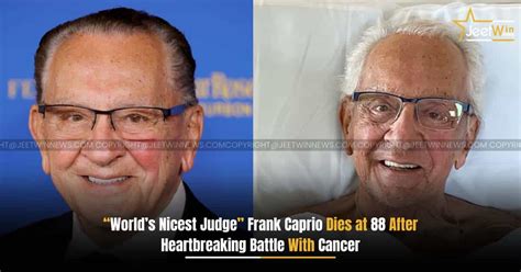 Frank Caprio Dies At 88 After Brave Cancer Fight